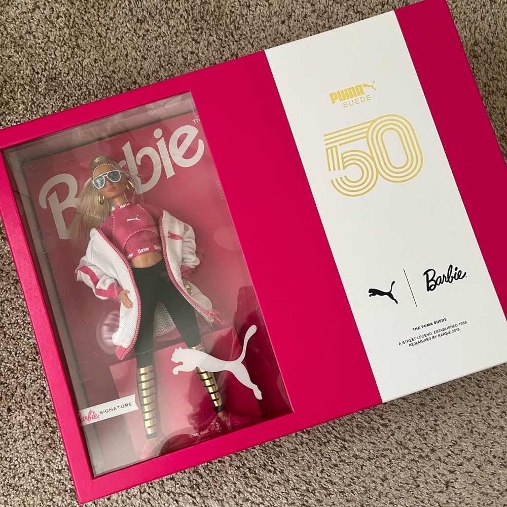 New Puma X Barbie 50th Anniversary Doll And Shoes! Wo… - Gem